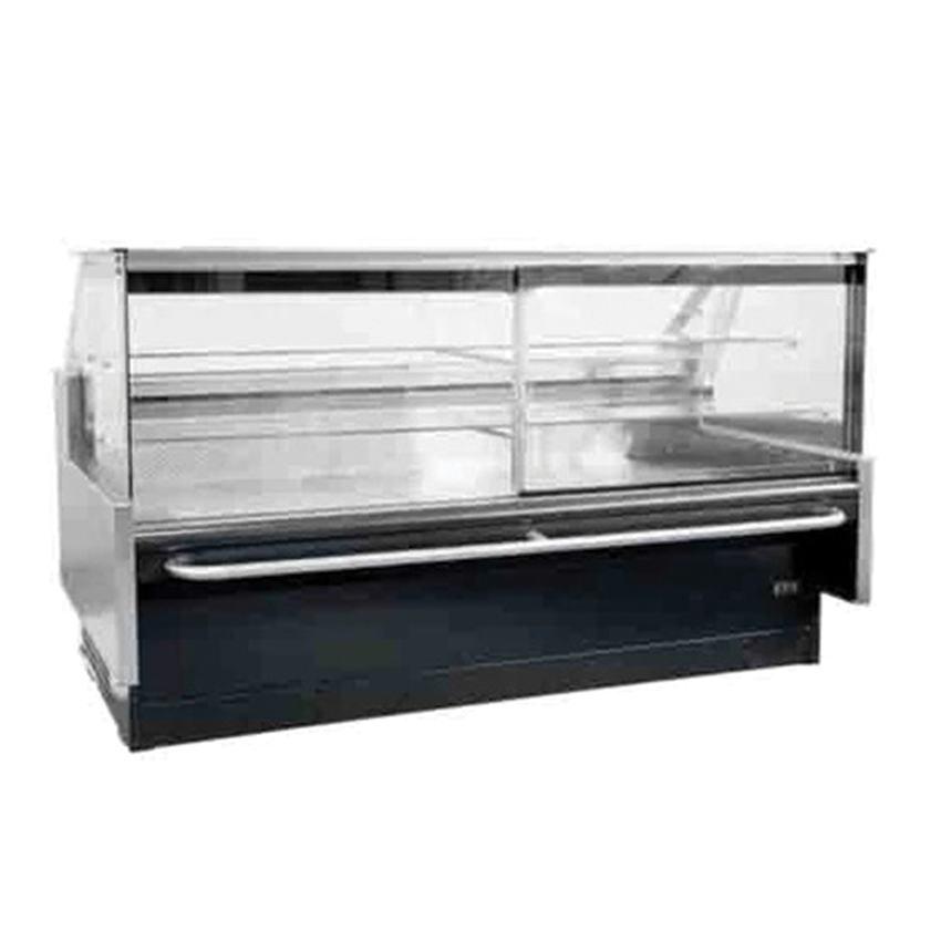 2.4m Square Glass Deli Chiller - Cold Dispensing Solutions